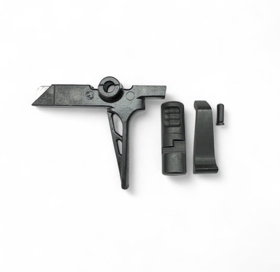 AR-15 Flat Trigger Super Safety Kit – CNC Steel Super Safety Trigger